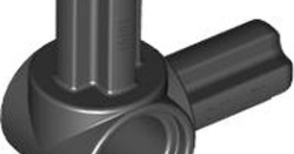 LEGO Part 6099801 - 10197 - Beam 1M with 2 Cross Axles 90 Degree Black ...