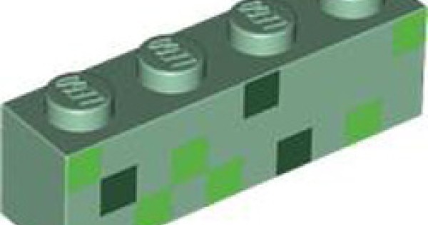 LEGO Part 6430681 - 102460 - Brick 1x4 Number 88 Sand Green | LEGO ...