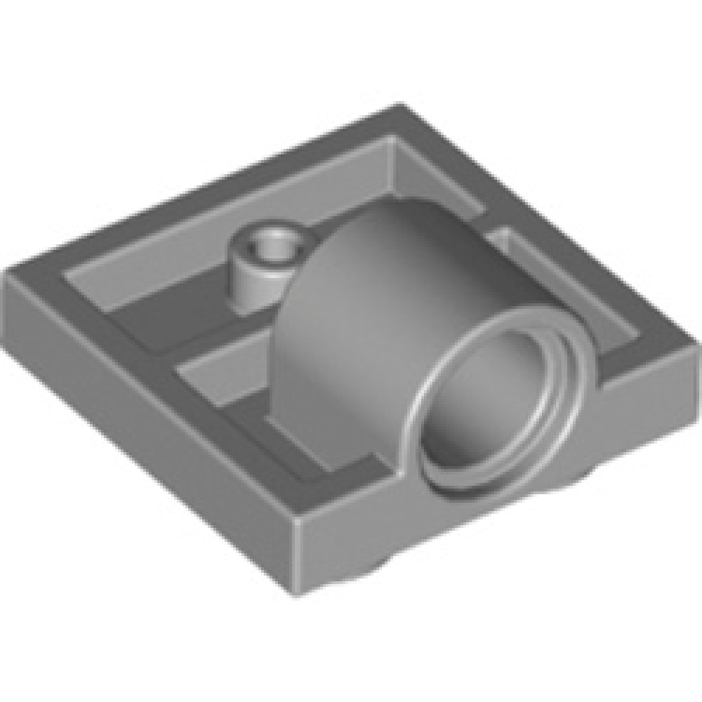 LEGO Part 6045988 - 10247 - Plate 2x2 Plus One Hule Diameter 4.8 Medium ...