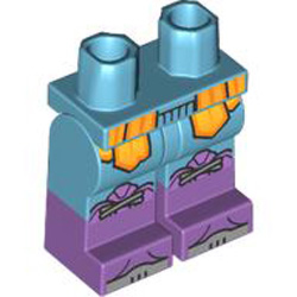 LEGO Part 6434192 - 102959 - Mini Lower Part Number 2483 Medium Azur ...