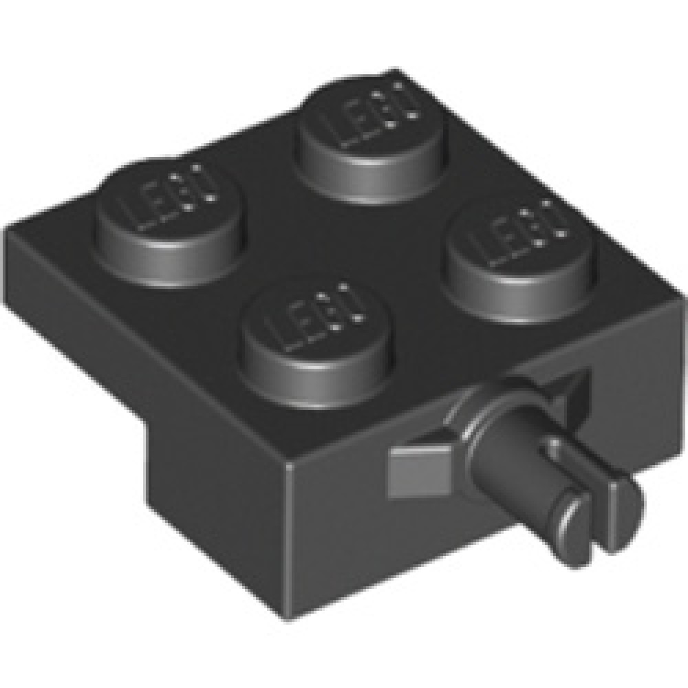 LEGO Part 6092658 - 10313 - Bearing Element 2x2 Single Black | LEGO ...