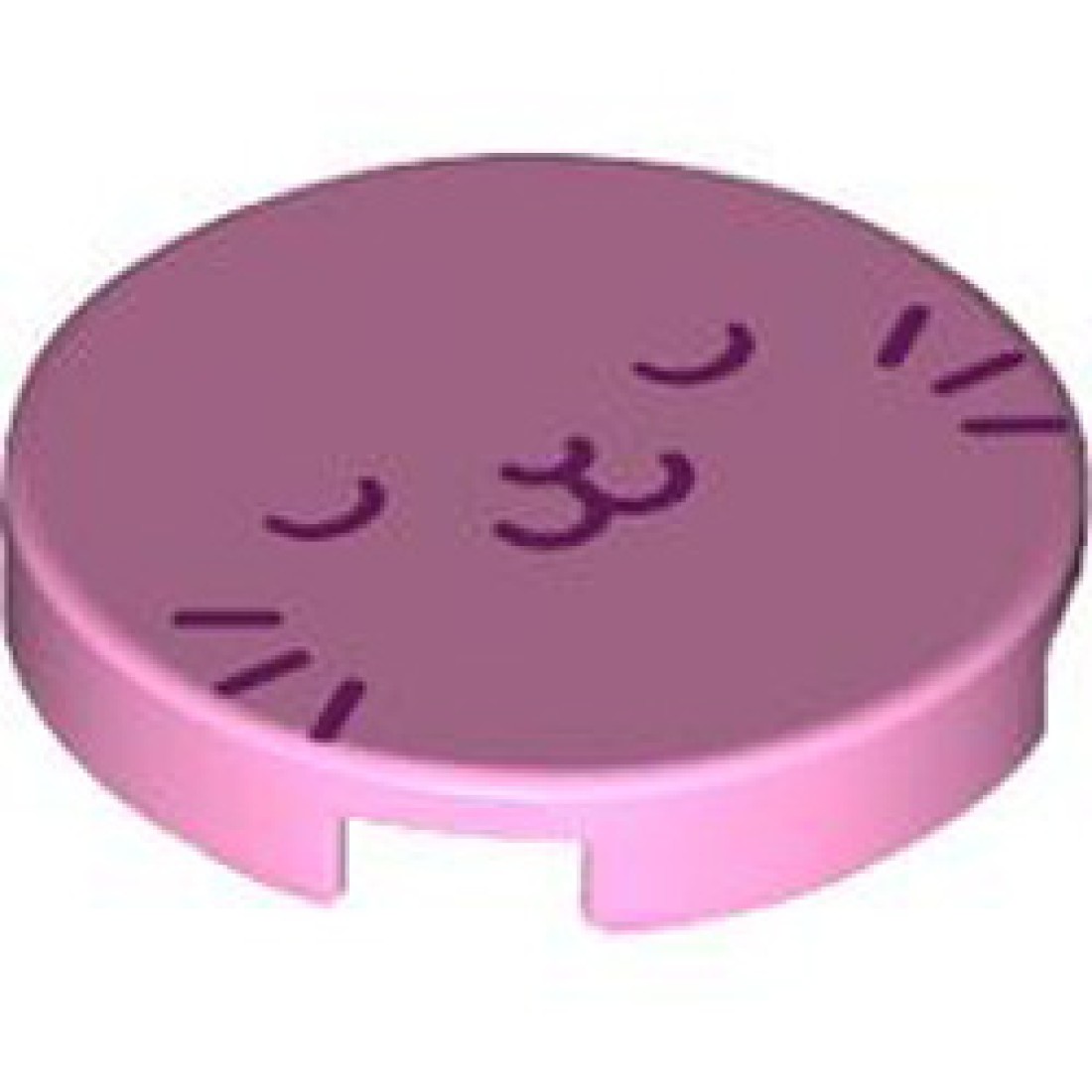 LEGO Part 6447114 - 104537 - Flat Tile 2x2 Round Number 1279 Light ...