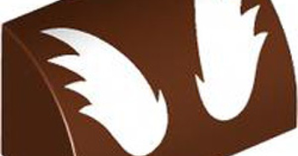 LEGO Part 6467589 - 106201 - Brick 1x2 Outside Half Bow Number 40 ...