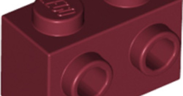 LEGO Part 6252545 - 11211 - Brick 1x2 with 2 Knobs Dark Red | LEGO ...