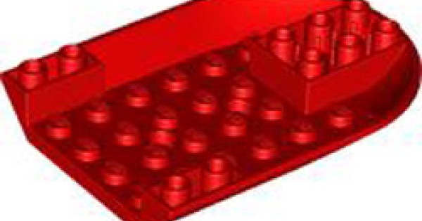 LEGO Part 6346110 - 11295 - Bottom 6x8 with Double Bow Inverted Bright ...