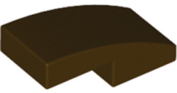 LEGO Part 6046943 - 11477 - Plate with Bow 1x2x2/3 Dark Brown | LEGO ...