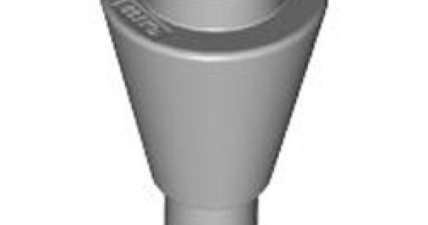 LEGO Part 6167667 - 11610 - Cone 1x1 Inverted with Shaft Medium Stone ...