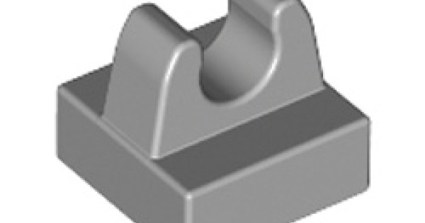 LEGO Part 6030711 - 12825 - Plate 1x1 with Up Right Full Holder Medium ...