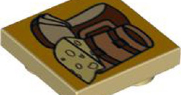 LEGO Part 6022979 - 13006 - Flat Tile 2x2 Inverted Number 11 Brick ...