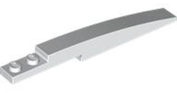 LEGO Part 6035405 - 13731 - Brick with Bow 1x10 White | LEGO Bricks ...