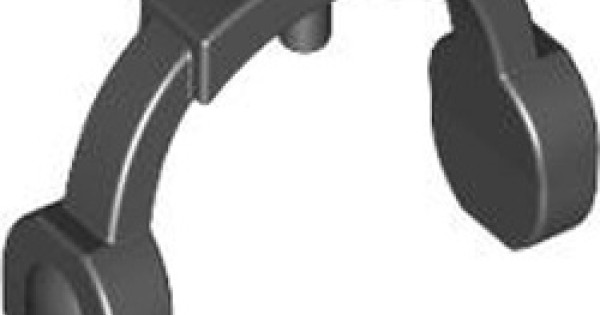 LEGO Part 6036006 - 14045 - Headset with Shaft Diameter 1.5 Black ...