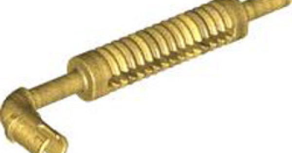 LEGO Part 6109580 - 14682 - Exhaust Pipe with Snap Warm Gold | LEGO ...