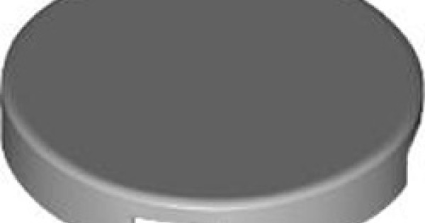 LEGO Part 6052200 - 14769 - Flat Tile 2x2 Round Medium Stone Grey ...