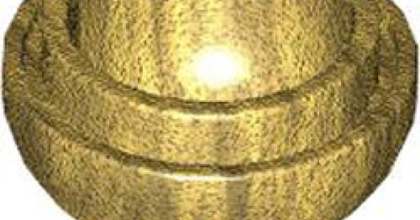 LEGO Part 6317208 - 15395 - Dome 2x2 Inverted with One Stud Warm Gold ...