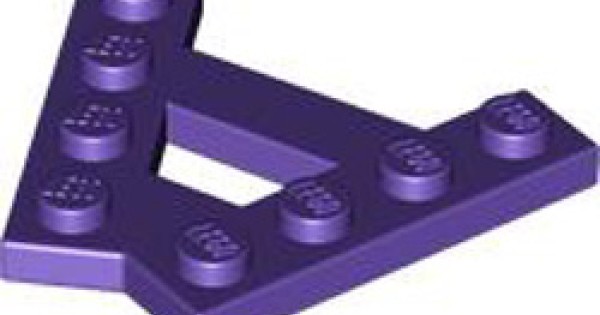 LEGO Part 6147010 - 15706 - Plate (A) 4M 45 Degree Medium Lilac | LEGO ...