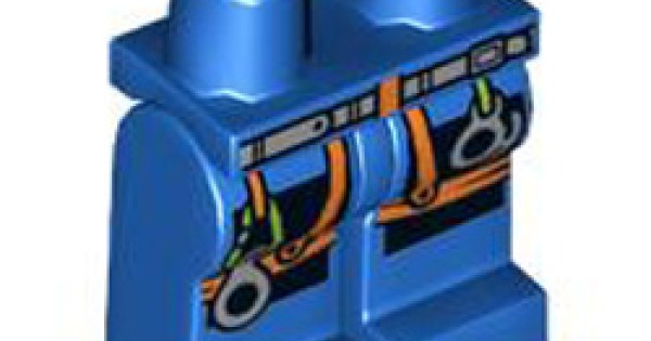 LEGO Part 6072915 - 17495 - Mini Lower Part Number 645 Bright Blue ...