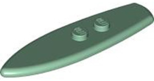 LEGO Part 6330684 - 17947 - Surf Board with Knob Sand Green | LEGO ...