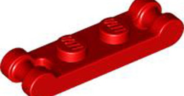 LEGO Part 6286215 - 18649 - Plate 1x2 with 2 Shafts Diameter 3.2 Bright ...