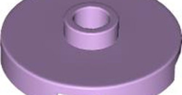 LEGO Part 6223598 - 18674 - Plate Round with 1 Knob Lavender | LEGO ...
