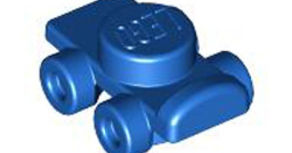 LEGO Part 6267163 - 18747 - Mini Roller Skate Bright Blue | LEGO Bricks ...