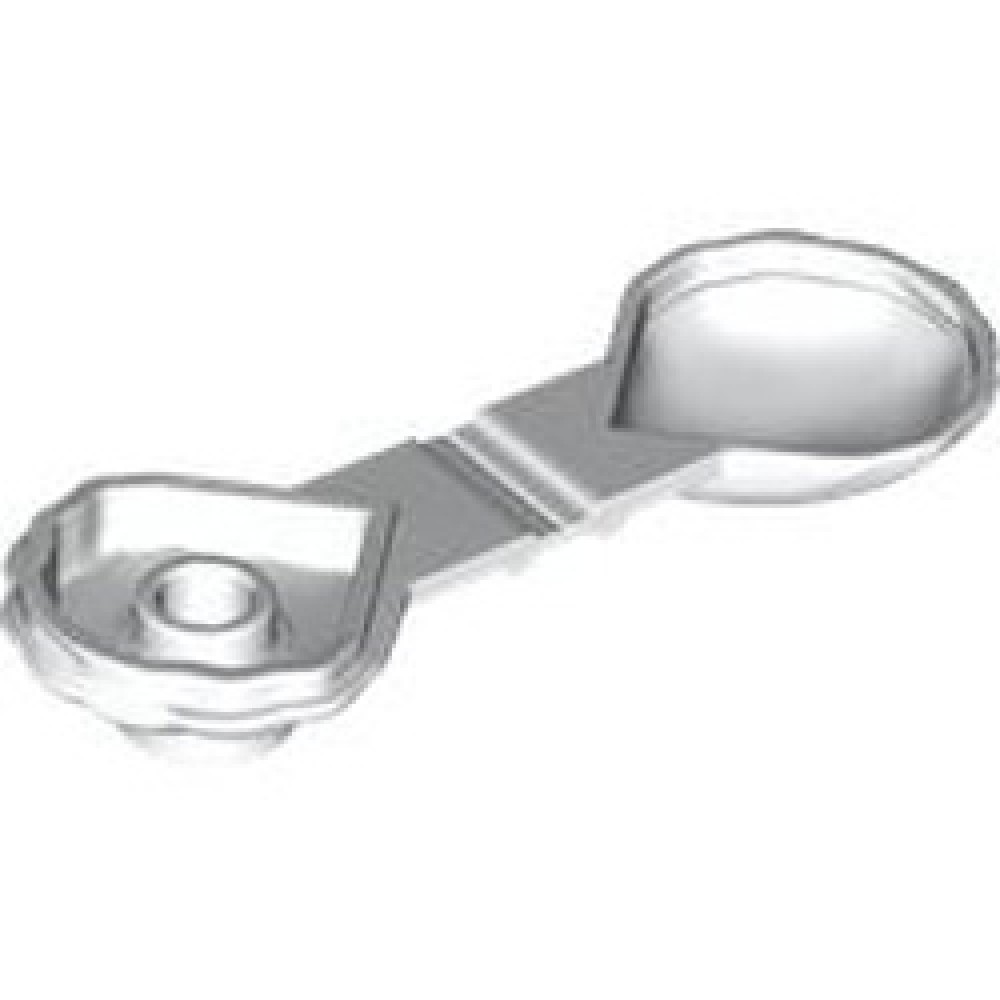 LEGO Part 6092203 - 18866 - Shell Locking Edge on Inner Lip White ...