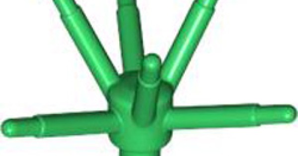 LEGO Part 6269940 - 19119 - Stalk with 1.5 Shaft and 3.2 Shaft Dark ...