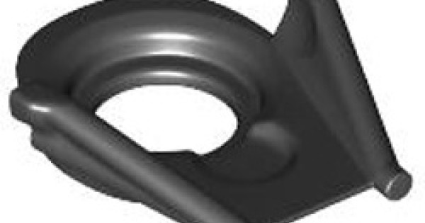 LEGO Part 6112162 - 19917 - Mini Figure Collar Number 1 Black | LEGO ...