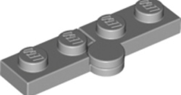 LEGO Part 6102769 - 19954 - Hinge Plate 1x2 Medium Stone Grey | LEGO ...
