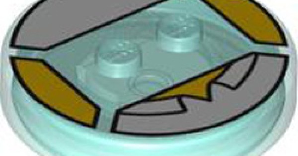 LEGO Part 6122866 - 19981 - Function Circle Brick 4x4x2/3 Number 2 ...