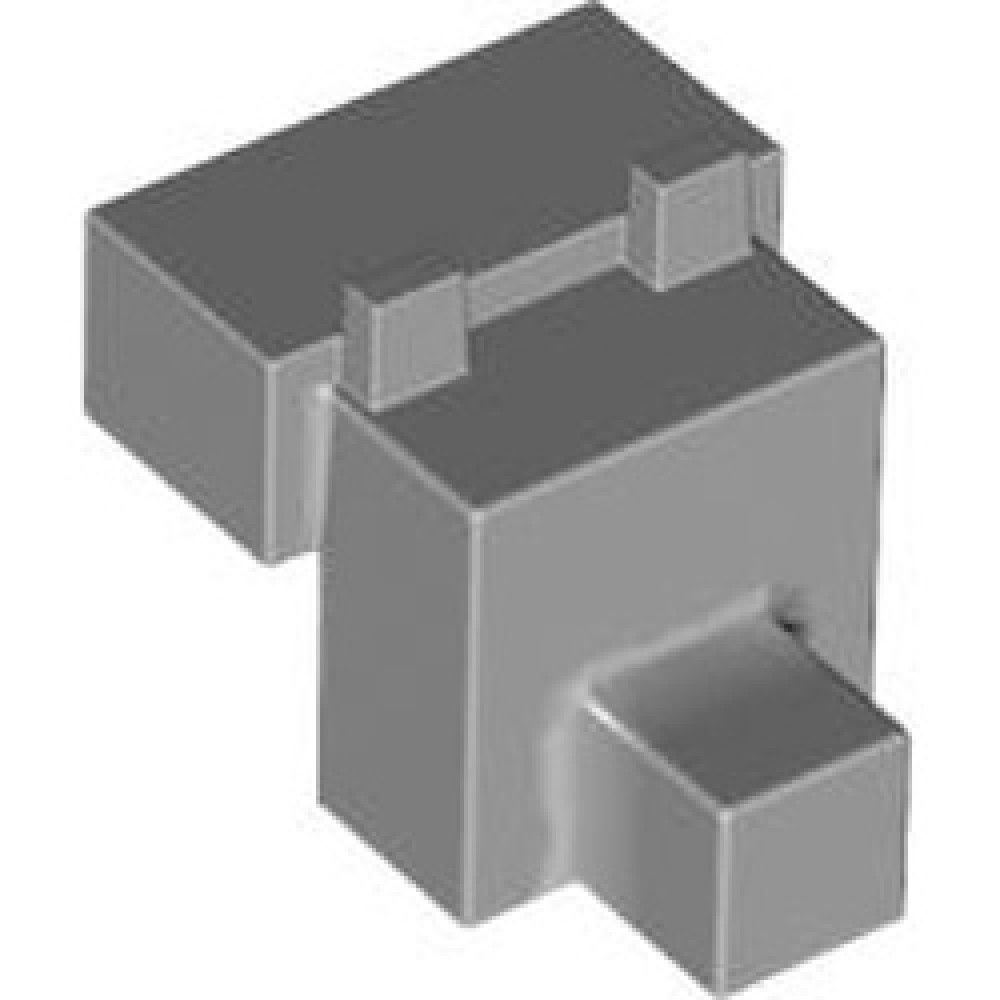 LEGO Part 6131700 - 20308 - Animal Head Number 15 Medium Stone Grey ...