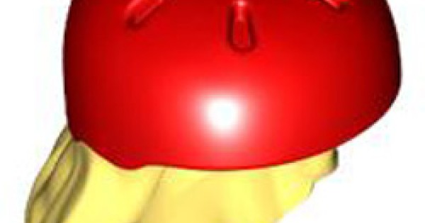 LEGO Part 6446325 - 2137 - Mini Wig with Helmet Number 12 Cool Yellow ...