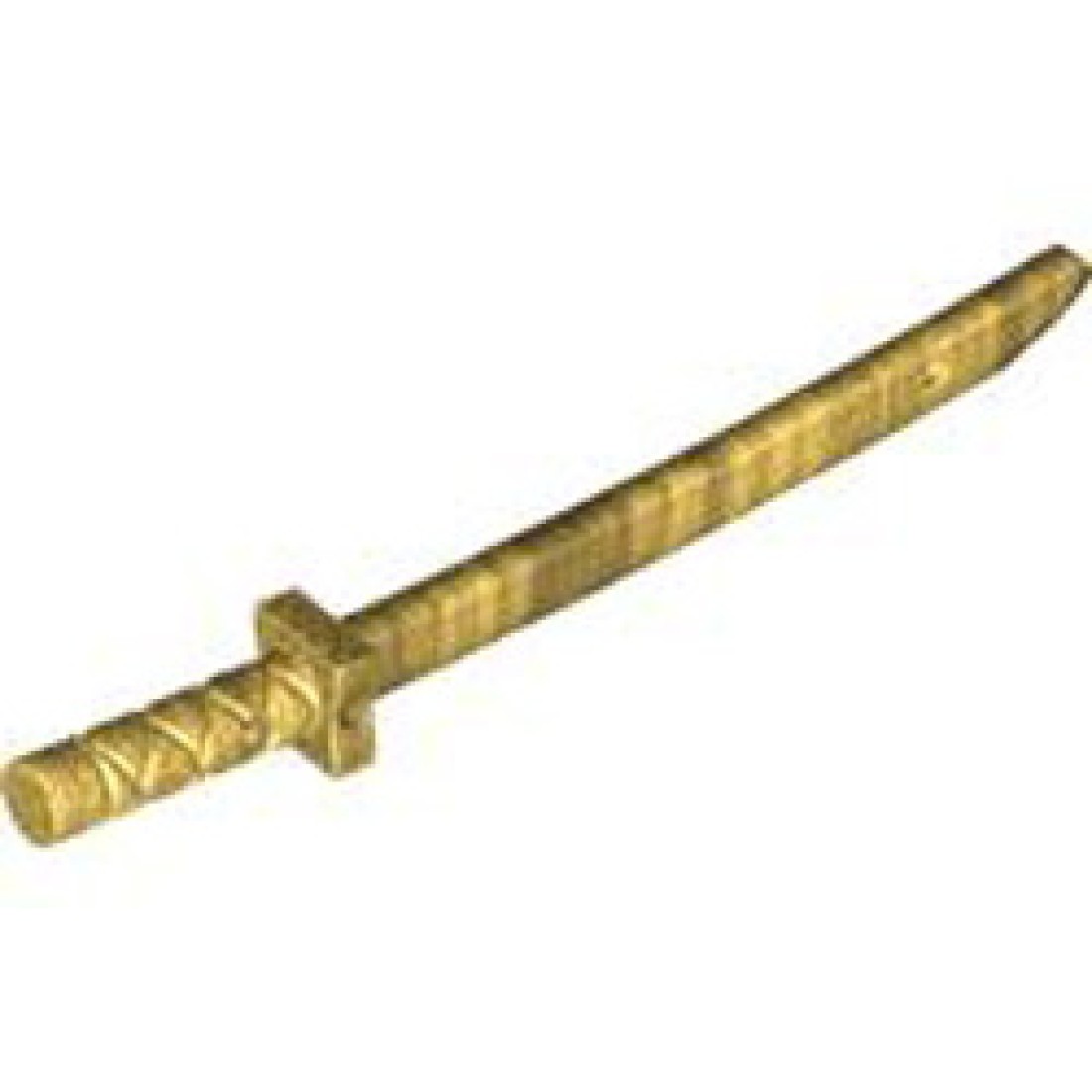 LEGO Part 6116596 - 21459 - Ninja Sword Warm Gold | LEGO Bricks ...