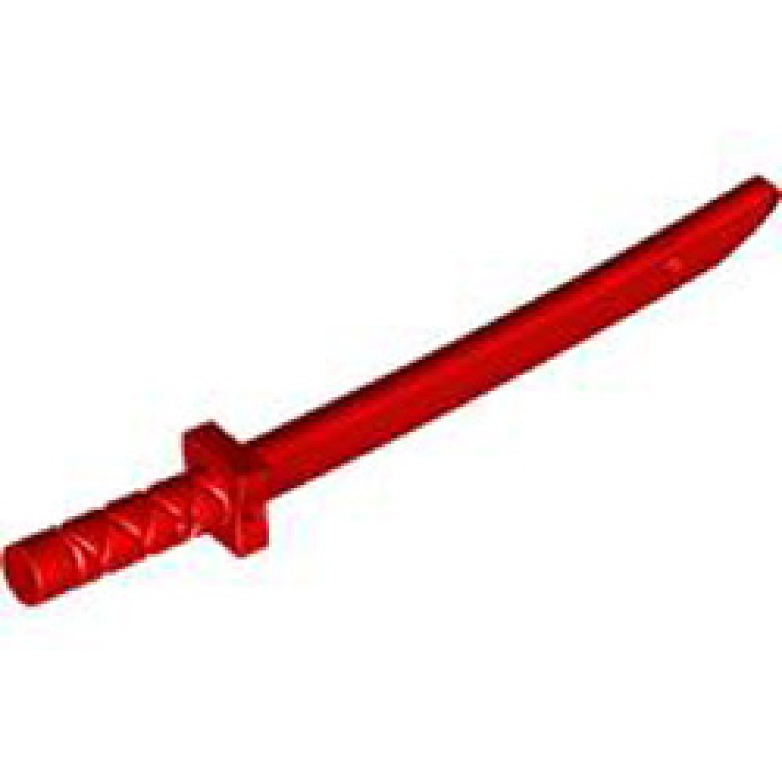 LEGO Part 6208752 - 21459 - Ninja Sword Bright Red | LEGO Bricks ...