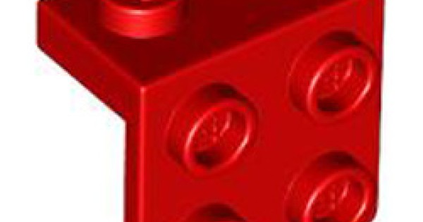 LEGO Part 6117974 - 21712 - Angle Plate 1x2 / 2x2 Bright Red | LEGO ...