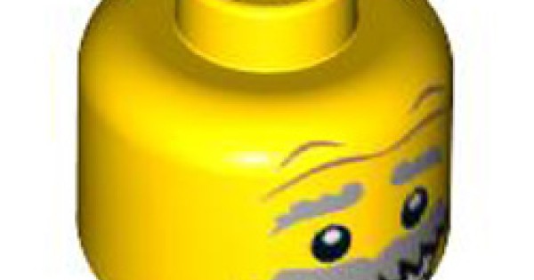 LEGO Part 6121808 - 22124 - Mini Head Number 1725 Bright Yellow | LEGO ...