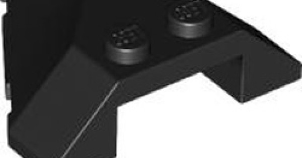 LEGO Part 6408603 - 22391 - Roof Tile 4x4 45 Degree Black | LEGO Bricks ...