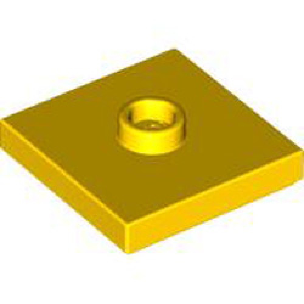 LEGO Part 6126050 - 23893 - Plate 2x2 with 1 Knob Bright Yellow | LEGO ...