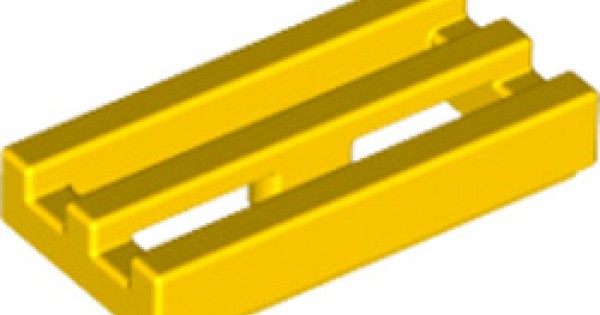 LEGO Part 241224 - 2412 - Radiator Grille 1x2 Bright Yellow | LEGO ...