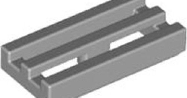 LEGO Part 4211350 - 2412 - Radiator Grille 1x2 Medium Stone Grey | LEGO ...