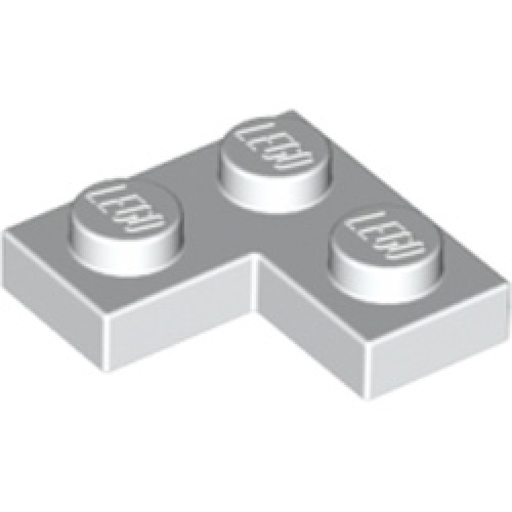 LEGO Part 242001 - 2420 - Corner Plate 1x2x2 White | LEGO Bricks ...