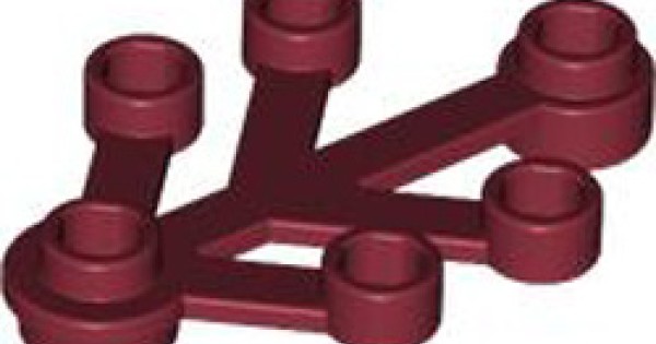 LEGO Part 6024916 - 2423 - Limb Element, Small Dark Red | LEGO Bricks ...