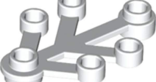 LEGO Part 6268821 - 2423 - Limb Element, Small White | LEGO Bricks ...