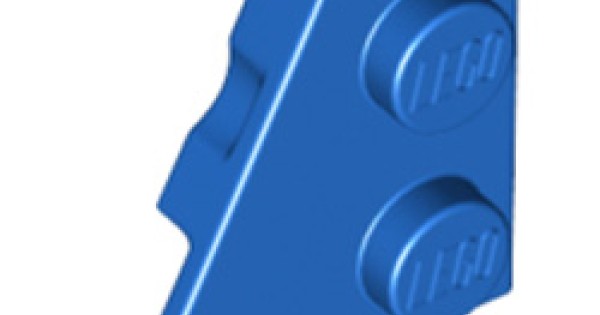 LEGO Part 6189198 - 24299 - Left Plate 2x2 27 Degree Bright Blue | LEGO ...