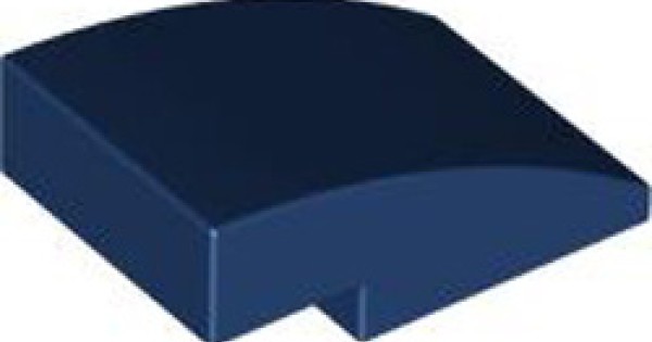 LEGO Part 6248491 - 24309 - Brick with Half Bow 2x3 with Cut Earth Blue ...