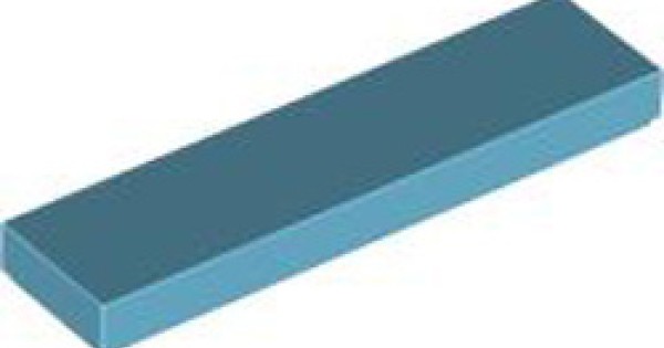 LEGO Part 4624705 - 2431 - Flat Tile 1x4 Medium Azur | LEGO Bricks ...