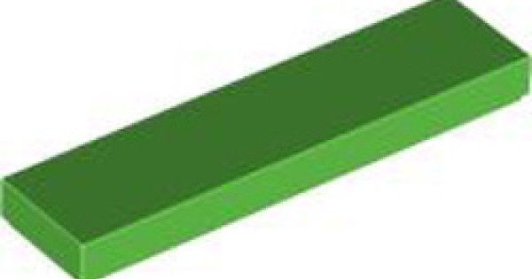 LEGO Part 6195267 - 2431 - Flat Tile 1x4 Bright Green | LEGO Bricks ...