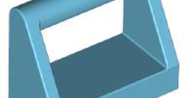 LEGO Part 6121919 - 2432 - Clamp 1x2 Medium Azur | LEGO Bricks ...