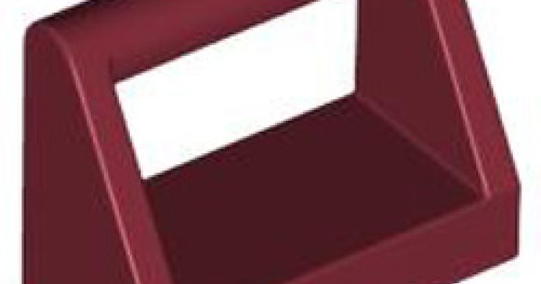 LEGO Part 6484390 - 2432 - Clamp 1x2 Dark Red | LEGO Bricks ...