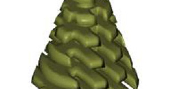 LEGO Part 6426464 - 2435 - Spruce Tree, Small Olive Green | LEGO Bricks ...