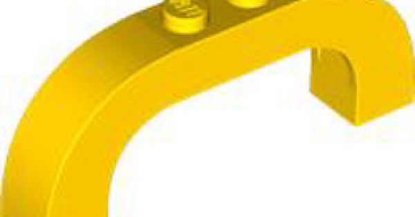 LEGO Part 6234162 - 24434 - Arch 1x6x2 Bright Yellow | LEGO Bricks ...